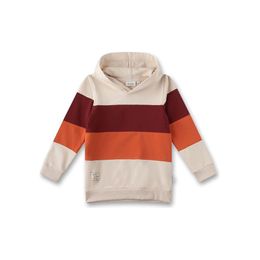 Sanetta Kidswear Hoodie in Beige/ Orange - 58% | Gr&ouml;&szlig;e 92 | Kinder-sweatshirts-jacken