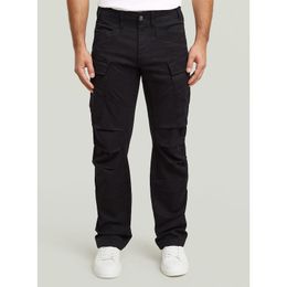 G-Star Raw G-STAR Cargohose &raquo;3D Regular Straight Cargohose&laquo; dk black gd 40 - L&auml;nge 36 L&auml;nge 36 40 Rei&szlig;verschluss und Knopfverschluss