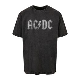 Merchcode T-Shirt &raquo;Herren ACDC - Logo Acid Washed Oversize Tee&laquo; 1 Stk. black XXL XXL Vielseitige T-Shirts f&uuml;r jeden Anlass