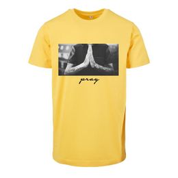 MisterTee T-Shirt &raquo;Herren Pray Tee&laquo; 1 Stk. taxiyellow XL XL KLARES DESIGN: Minimalistisch und vielseitig kombinierbar