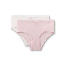 Sanetta 2er-Set: Slips in Creme/ Rosa - 35% | Größe 92 | Kinder-waesche