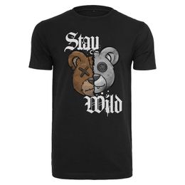 MisterTee T-Shirt &raquo;Herren Stay Wild Tee&laquo; 1 Stk. black XL XL Vielseitige T-Shirts f&uuml;r jeden Anlass
