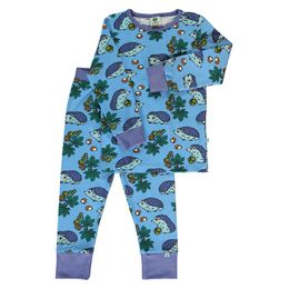 Smafolk Småfolk Pyjama in Blau/ Bunt - 58% | Größe 92/98 | Kinder-waesche