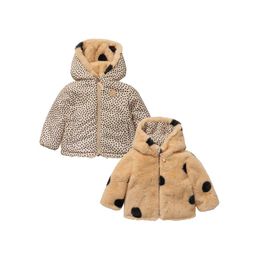 Noppies Wende-Steppjacke "Metairie" in Beige - 41% | Größe 68 | Babyjacken