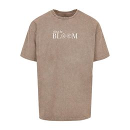 Merchcode T-Shirt &raquo;Herren Time to bloom - Acid Washed Heavy Oversized Tee&laquo; 1 Stk. darkkhaki XXL XXL Vielseitige T-Shirts f&uuml;r jeden Anlass