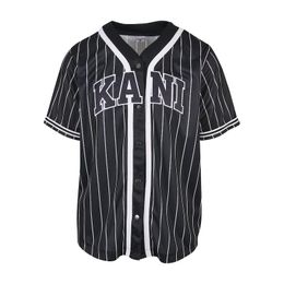 Karl Kani Damen Langarmhemd &raquo; Herren KM221-115-1 Serif Pinstripe Baseball Shirt&laquo; 1 Stk. S, US-Gr&ouml;&szlig;en