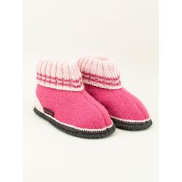 Kitz-Pichler Hüttenschuhe "Oetz" in Pink/ Rosa - 46% | Größe 29 | Kinderhausschuhe