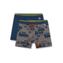 Sanetta 2er-Set: Boxershorts in Dunkelblau/ Grau - 36% | Gr&ouml;&szlig;e 116 | Baby-waesche