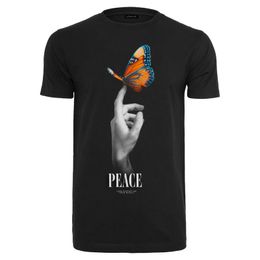 MisterTee T-Shirt &raquo;Peace Butterfly Tee&laquo; 1 Stk. black S S Vielseitige T-Shirts f&uuml;r jeden Anlass