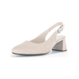 Gabor COMFORT Pumps &raquo;Pumps Veloursleder&laquo; Hellbeige 38 38 Absatzh&ouml;he: 45 cm