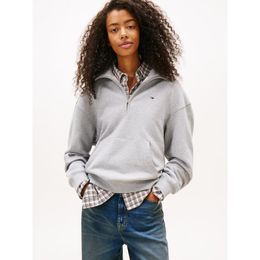 Tommy Jeans Damen Kapuzensweatshirt &raquo;TJW BXY S-FLAG 1/4 ZIP HOODIE&laquo; XL (42)