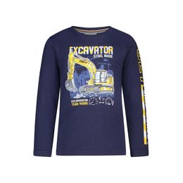 SALT & PEPPER Salt and Pepper Longsleeve "Excavator" in Dunkelblau - 38% | Größe 104/110 | Kinder-longsleeves