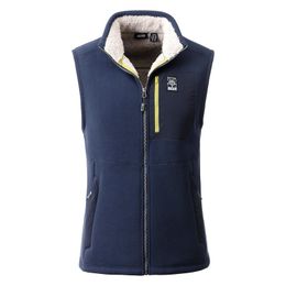 LPO Fleeceweste &raquo;Ravin&laquo; Stehkragen, mit Langhaarfleece gef&uuml;ttert navy M M Doubleface-Fleece mit Sherpafleece-Innenseite &ndash; warm und kuschelig