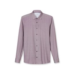 OLYMP Businesshemd &raquo;Level Five 24/Seven, body fit, Businesshemd, New York Kent&laquo; Aubergine 37 - Normaler Arm Normaler Arm 37 Jersey-Hemd