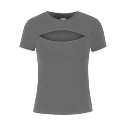 Urban Classics Damen Urban Classics T-Shirt &raquo; Ladies Short Cut Out Tee&laquo; 1 Stk. XS