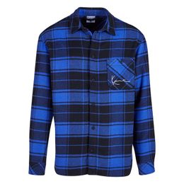 Karl Kani Langarm-Poloshirt &raquo;Herren&laquo; 1 Stk. blue/black S S ESSENTIELL F&Uuml;R JEDE GARDEROBE: Leichte Jacken sind ein Muss f&uuml;r jede Garderobe, denn sie...