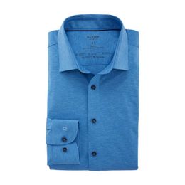 OLYMP Businesshemd &raquo;Level Five 24/Seven, body fit, Businesshemd, Kent&laquo; Blau 40 - Normaler Arm Normaler Arm 40 Jersey-Hemd