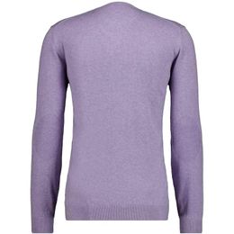 Ragman V-Ausschnitt-Pullover Flieder-498 54 54 Baumwolle-Kaschmir-Mix