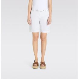 MAC Damen MAC Shorts &raquo;JOG ́N SHORT&laquo; Sommerhose im Four-Pocket Style wei&szlig; 34, N-Gr