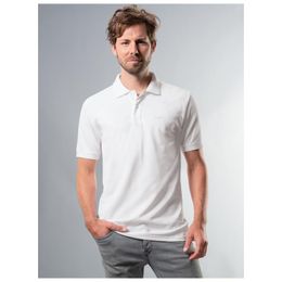 TRIGEMA Herren Poloshirt &raquo;TRIGEMA Poloshirt DELUXE Piqu&eacute;&laquo; 1 Stk. wei&szlig; XS