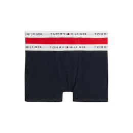 Tommy Hilfiger Underwear Boxershorts &raquo;2PK BOXER BRIEF&laquo; Packung, 2er, 2 Stk. mit elastischem Logobund Desert Sky/Primary Red 140/146 - 2 Stk. 2 Stk....