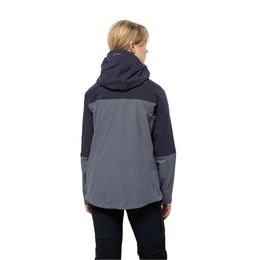 Jack Wolfskin Ski-/Snowboardjacke "Alpspitze Tour" in Anthrazit - 74% | Gr&ouml;&szlig;e S | Damen-outdoorjacken