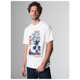 TRIGEMA T-Shirt &raquo;T-Shirt mit maritimem Printmotiv&laquo; 1 Stk. weiss XL XL Single-Jersey