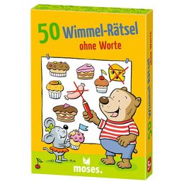 moses. Kartenspiel "50 Wimmel-Rätsel ohne Worte" - ab 5 Jahren - 10% | Gesellschaftsspiele