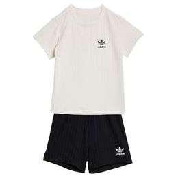 adidas originals Set Jungen Gr&ouml;&szlig;e 92 schwarz / wei&szlig;