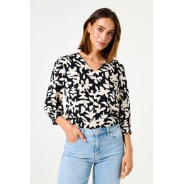 Garcia Bluse in Schwarz/ Wei&szlig; - 43% | Gr&ouml;&szlig;e XS | Damen-blusen