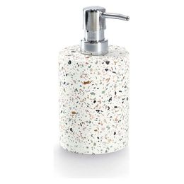 zeller Seifenspender "Terrazzo" in Creme/ Bunt - (H)16,8 x Ø 8,2 cm - 30% | Badezimmer-accessoires