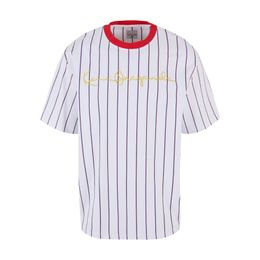 Karl Kani T-Shirt &raquo;Herren KM213-039-1 KK Originals Pinstripe T-Shirt&laquo; 1 Stk. white/red/light blue S S KOMFORT OHNE GRENZEN: Genie&szlig;en Sie den ganzen...