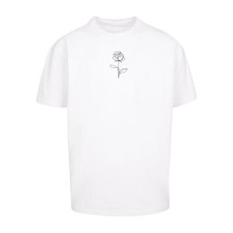 Merchcode T-Shirt »Herren Rose Heavy Oversize Tee« 1 Stk. white S S Vielseitige T-Shirts für jeden Anlass