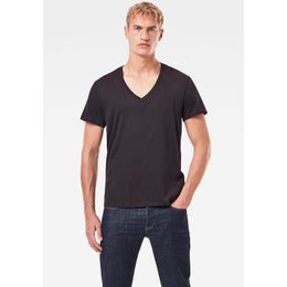 G-Star Raw G-STAR V-Shirt &raquo;Base htr v t s/s 2-pack&laquo; Packung, 2er-Pack, 2 Stk. black M (48/50) M (48/50) Doppelpackung T-Shirt mit tiefem Ausschnitt