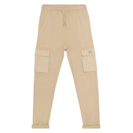 Noppies Cargohose "Lilburn" - Regular fit - in Beige - 63% | Größe 134 | Kinderhosen