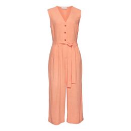 Lascana Overall mit Bindeg&uuml;rtel, und Taschen, sommerlicher Jumpsuit, casual-chic orange 38, N-Gr Overall