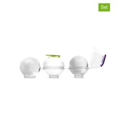 Ibili 4er-Set: Eiswürfelformen in Transparent - Ø 5,5 cm - 26% | Kuechenhelfer