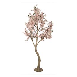 Clayre & Eef Clayre & Eef Dekobaum in Rosa/ Beige - (B)130 x (H)250 x (T)130 cm - 57% | Kerzen-vasen