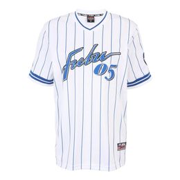 Fubu T-Shirt &raquo;Herren FM232-012-1 Retro Pinstripe Jersey&laquo; 1 Stk. white/blue XS XS Vielseitige T-Shirts f&uuml;r jeden Anlass
