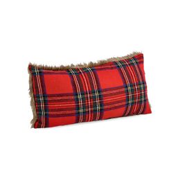 Bizzotto Kissen "Scots" in Rot - (L)50 x (B)25 cm - 28% | Dekokissen