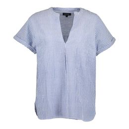 Blue Seven Klassische Bluse &raquo;Damen Bluse mit Henley Ausschnitt&laquo; 1 528 - BLAU 38 38 Gestreifte Bluse f&uuml;r Damen