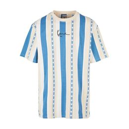 Karl Kani T-Shirt &raquo;Herren KM222-001-1 Small SIgnature Stripe Tee&laquo; 1 Stk. blue M M KOMFORT OHNE GRENZEN: Genie&szlig;en Sie den ganzen Tag &uuml;ber h&ouml;chsten...