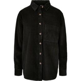 Urban Classics Damen Urban Classics Langarmhemd &raquo; Damen Ladies Corduroy Oversized Shirt&laquo; 1 Stk. S, US-Gr&ouml;&szlig;en