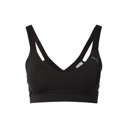 Puma Sport-BH 'PWRSHAPE' Damen Gr&ouml;&szlig;e L grau / schwarz