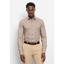 OLYMP Businesshemd &raquo;Level Five 24/Seven, body fit, Businesshemd, New York Kent&laquo; Nougat 46 - Normaler Arm Normaler Arm 46 Jersey-Hemd
