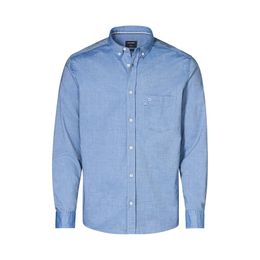 OLYMP Businesshemd &raquo;Casual, regular fit, Freizeithemd, Button-down&laquo; Bleu XL - Normaler Arm Normaler Arm XL Freizeithemd