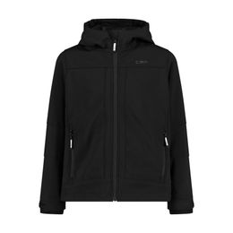 CMP Jungen CMP Softshelljacke &raquo;KID SOFTSHELL JACKET FIX HOOD&laquo; 1 Stk. tlg. mit Kapuze Atmungsaktiv & W&auml;rmeisolierend & Wasserabweisend & f&uuml;r Kinder 