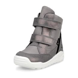 Ecco Snowboots &raquo;Winterstiefel URBAN MINI&laquo;, Winterboots, Klettstiefel, Winterstiefel mit Klettriemchen, GORE-TEX dunkelgrau 28 28 Mit wasserdichter...