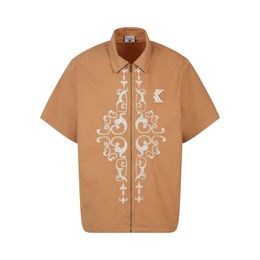 Karl Kani Damen Langarmhemd &raquo; Herren KM241-009-1 Og Ornament Woven Shirt&laquo; 1 Stk. S, US-Gr&ouml;&szlig;en