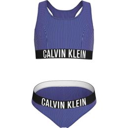 Calvin Klein Swimwear Triangel-Bikini &raquo;BRALETTE BIKINI SET&laquo; Set, f&uuml;r Kinder bis 16 Jahre Sapphire Blue 140/146 - N-Gr N-Gr 140/146 Bikini von...